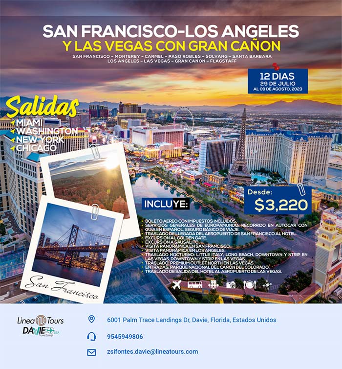 Linea Tours Viajes Davie - Linea Tours Viajes Davie