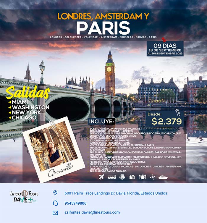 Tours - Linea Tours Viajes Davie